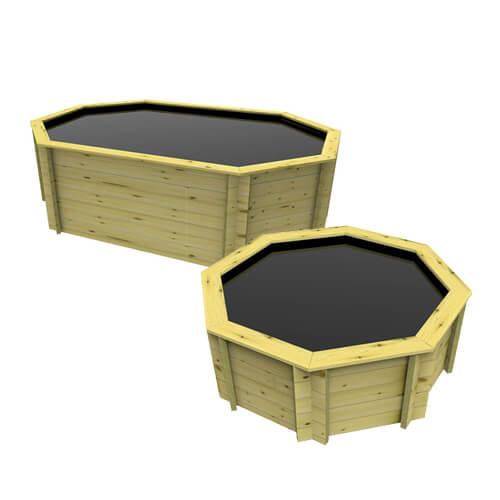 Wooden Raised Ponds For Sale – AllPondSolutions