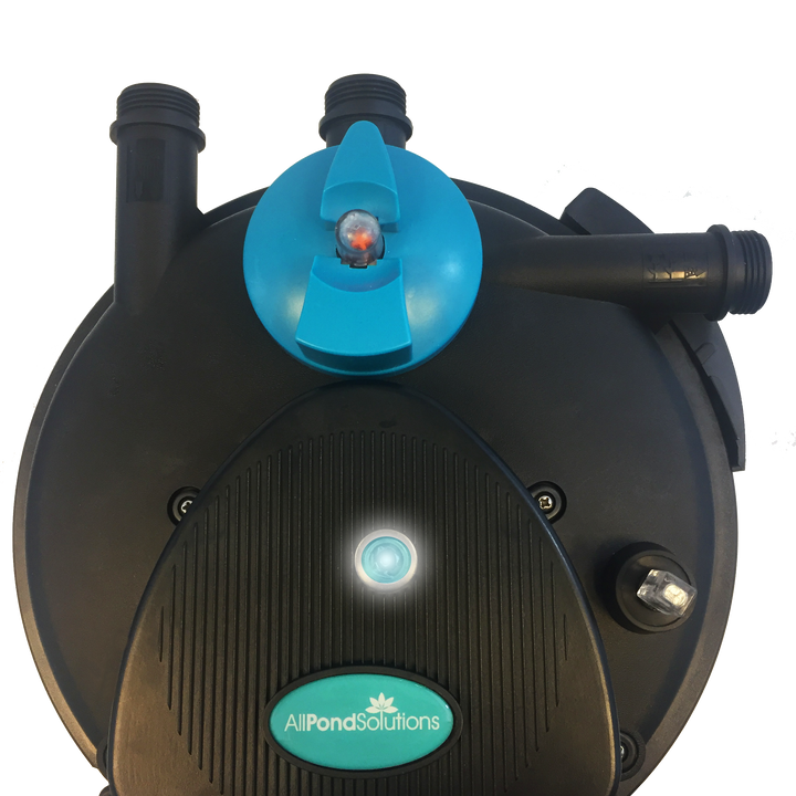 3000L Pressurised Pond Filter 9w UV - Easy Clean AllPondSolutions PFC-3000