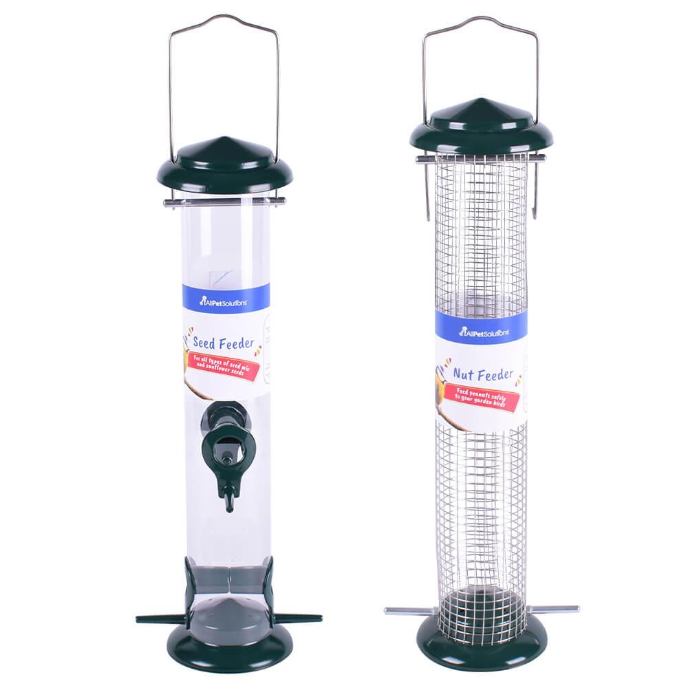 AllPetSolutions 15" Metal Bird Seed & Nut Feeders – AllPondSolutions