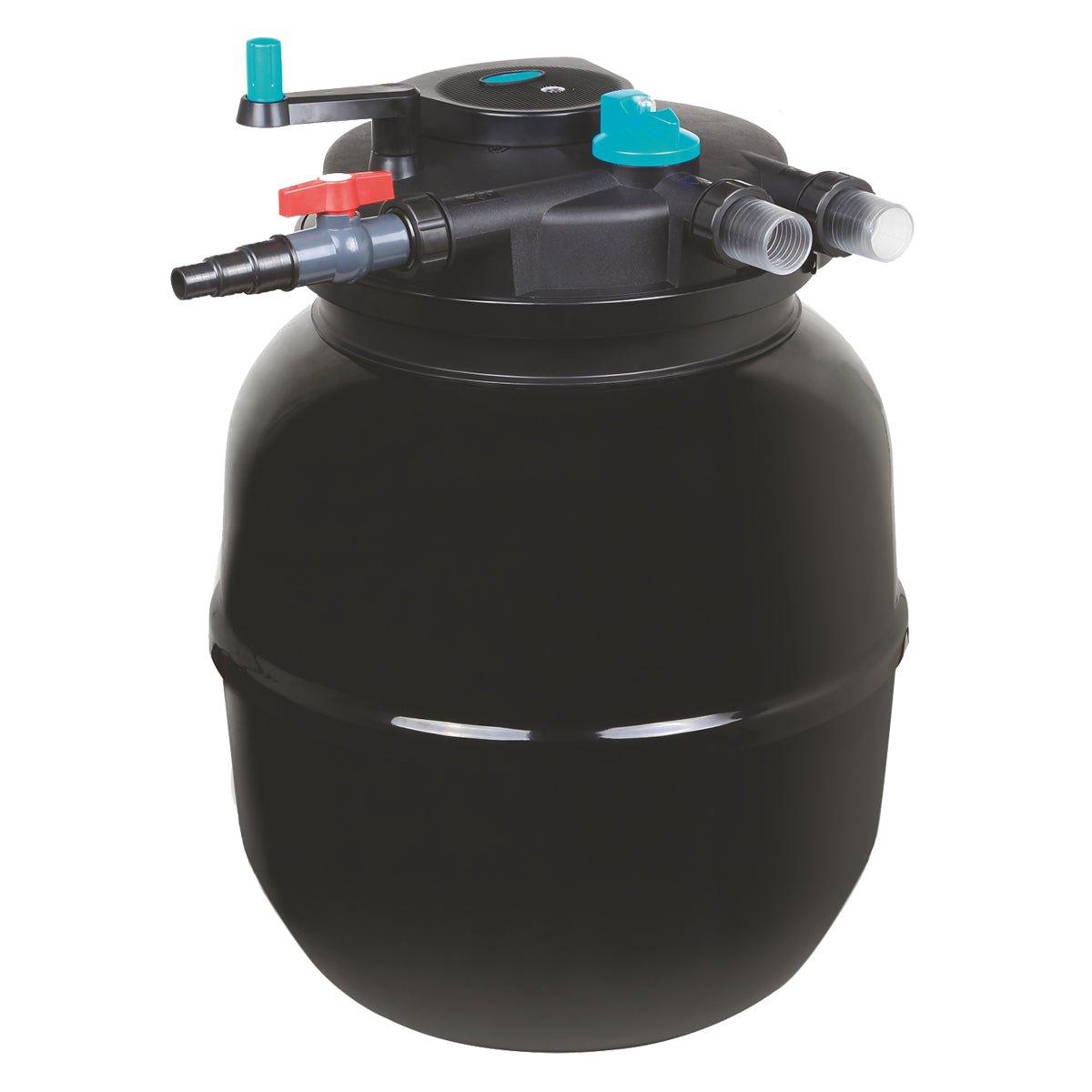 50000L Pressurised Pond Filter 55w UV - Easy Clean AllPondSolutions PFC ...
