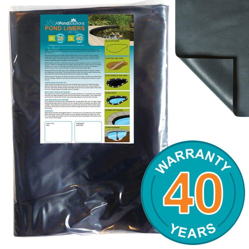 Premium 1mm PVC Pond Liner in 4x4m - Allpondsolutions – AllPondSolutions