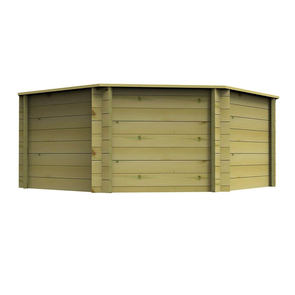 The Garden Timber Company Wooden Koi Pond ‚Äì 10ft – AllPondSolutions